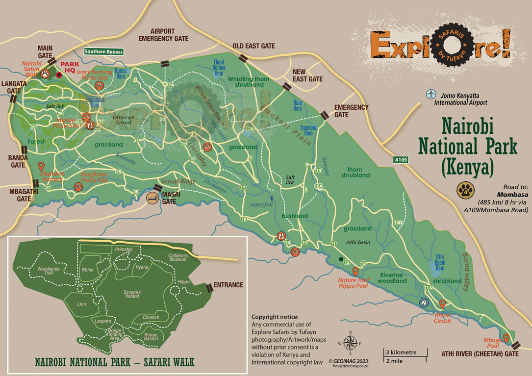 NAIROBI NATIONAL PARK - Explore Safaris by Tufayn